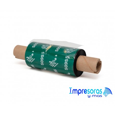 CINTA RIBBON ZEBRA RESINA 64MM X 74MTS 05095GS06407 TODOZEBRA